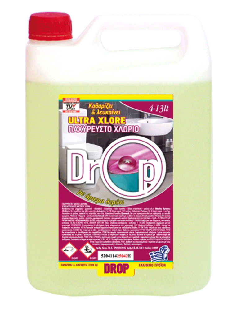 DROP 4L ΠΑΧΥΡΕΥΣΤΟ ΧΛΩΡΙΟ - Ρακιτζής | Εμπορία συστημάτων καθαρισμού ...